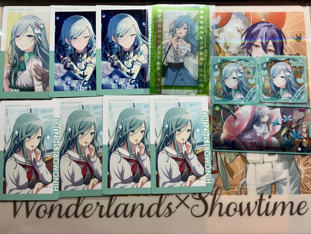 世界計劃 prsk pjsk szk set, 興趣及遊戲, 玩具 & 遊戲類 - Carousell