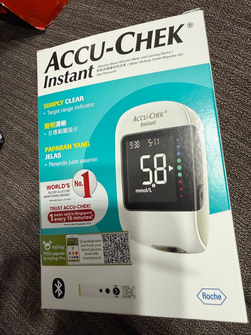 Accu check instant, Health & Nutrition, Health Monitors & Weighing ...