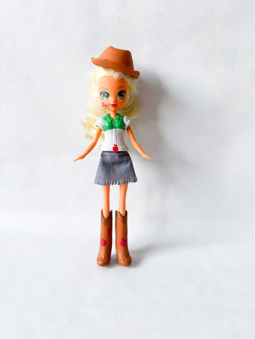 Apple Jack Doll from My Little Pony Equestria Girls, Hobbies & Toys ...