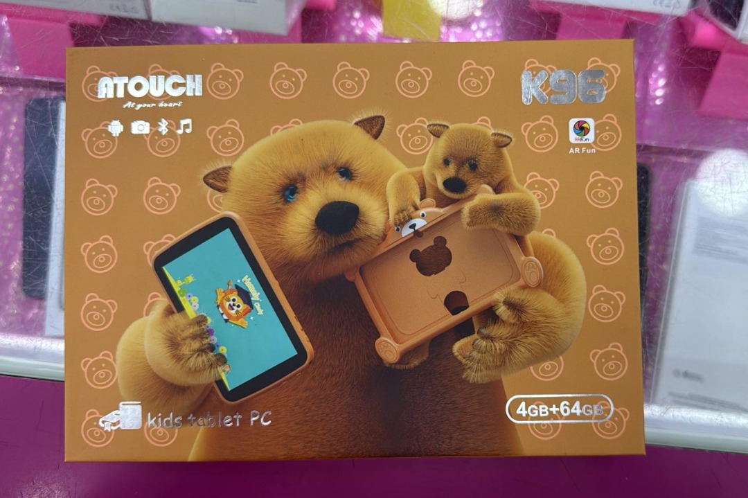 Atouch K96 wifi kids tab Pink 16GB, Mobile Phones & Gadgets, Tablets, Android on Carousell