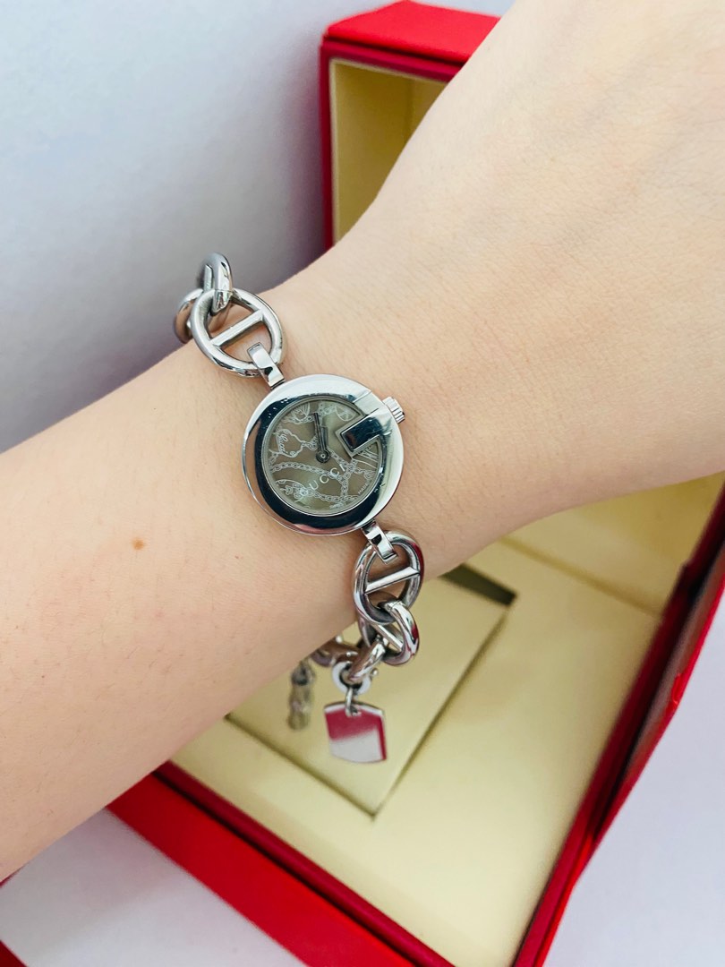 Auth Gucci Charm Watch for Ladie's, Women's Fashion, Watches ...