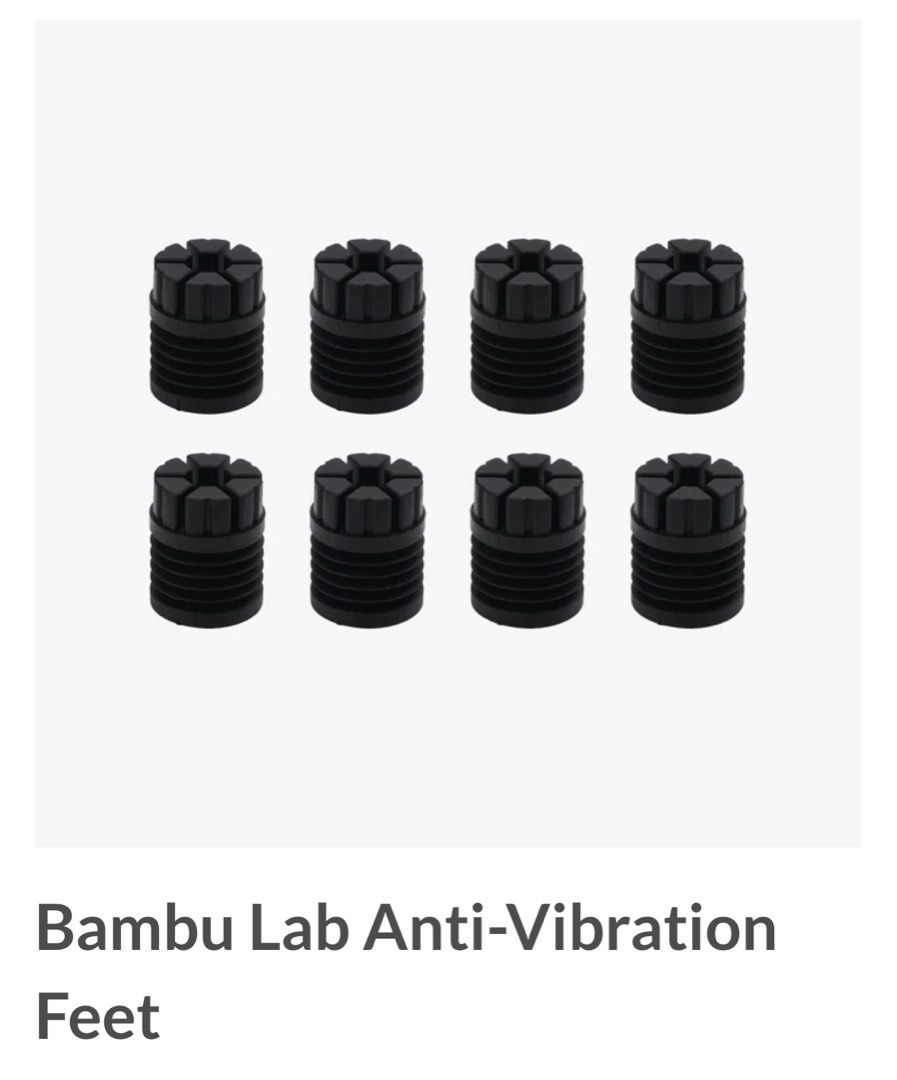 Bambu Lab Anti vibration feet Original, Everything Else on Carousell