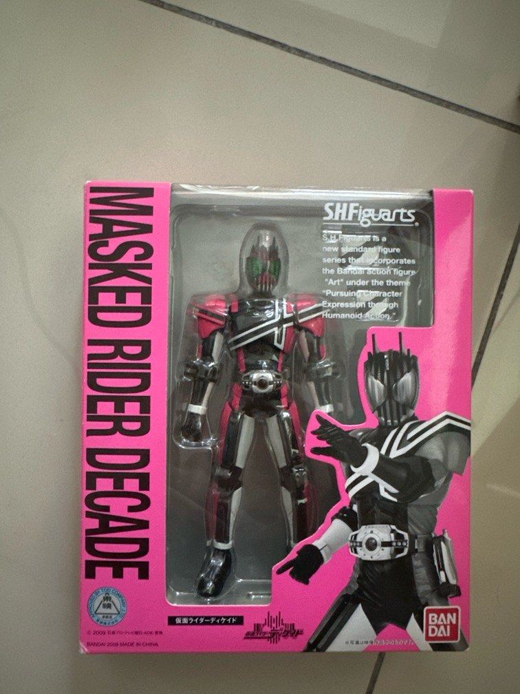 BANDAI SHF SH F SH FIGUARTS MASKED RIDER KAMEN RIDER DECADE, Hobbies ...