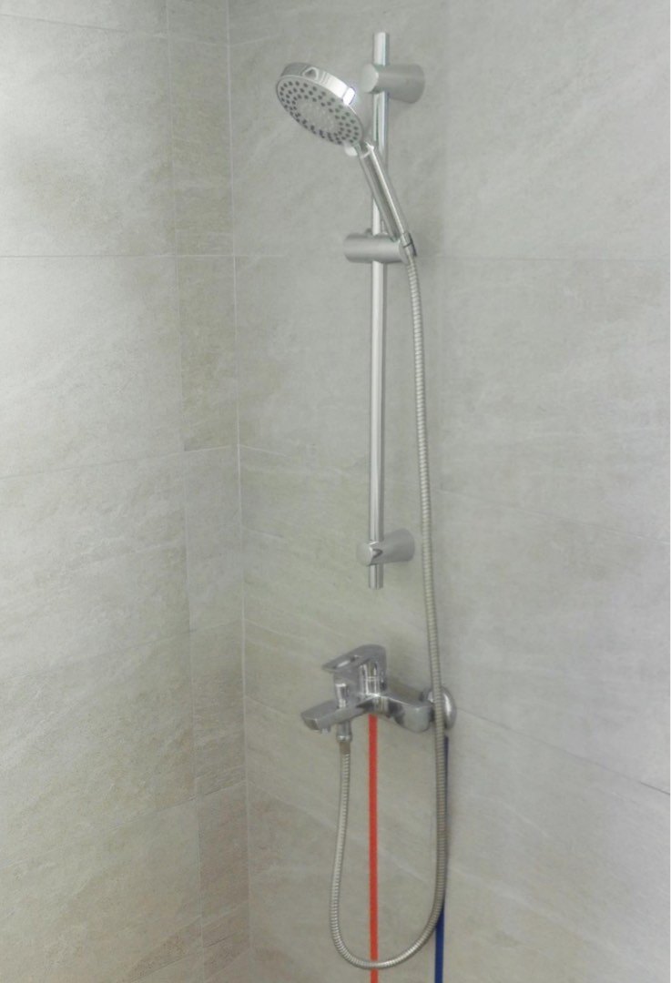 BTO Bathroom/ toilet shower set with mixer, Furniture & Home Living ...