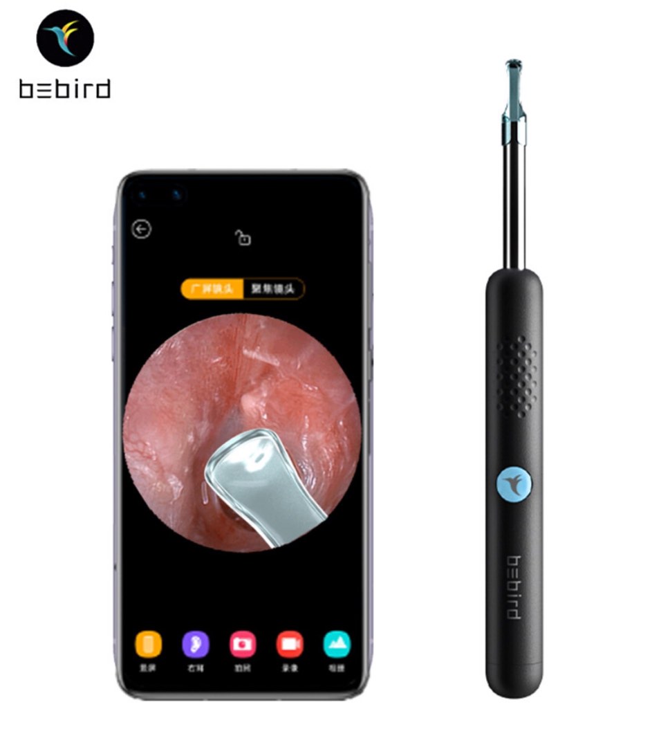 Bebird R1 Wireless Visual Otoscope Ear Cleaner, Health & Nutrition ...