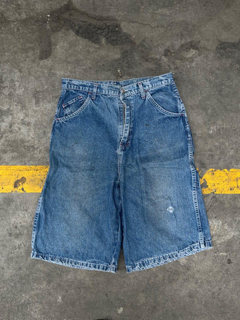 Big Pocket Long Jorts, Men's Fashion, Bottoms, Shorts on Carousell
