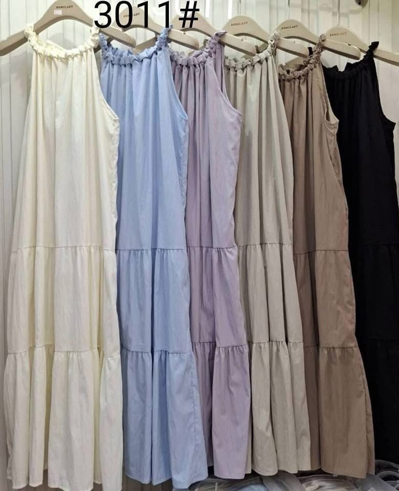 BKK Somilady Lavender Long Dress, Women's Fashion, Dresses & Sets ...