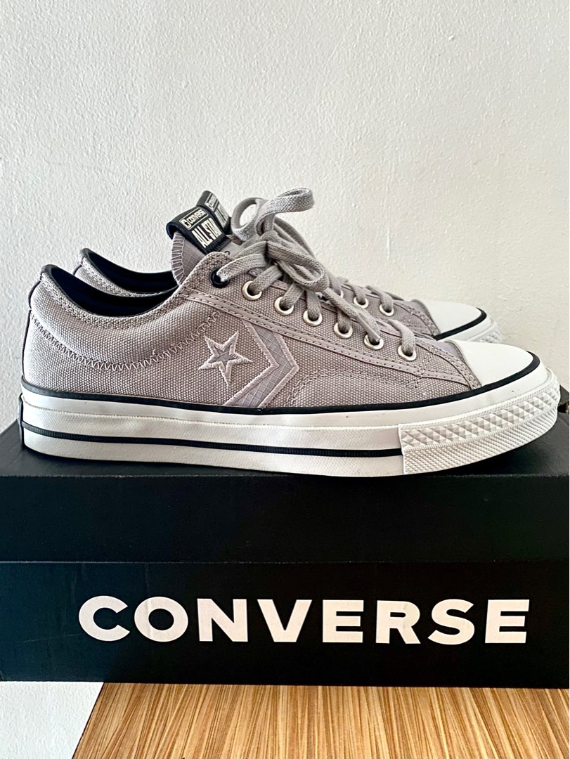 Bnew Orig Converse chuck taylor low cut grey chucks size 7.5 low cut ...