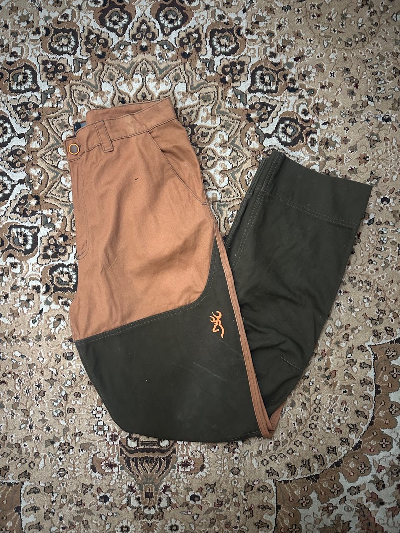 Browning hunting pants double knee, Men's Fashion, Bottoms, Trousers on ...