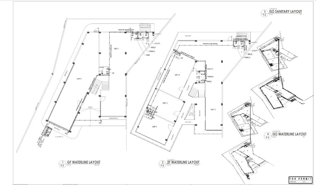 Building Permit Architectural Electrical Plumbing Structural Signed and ...