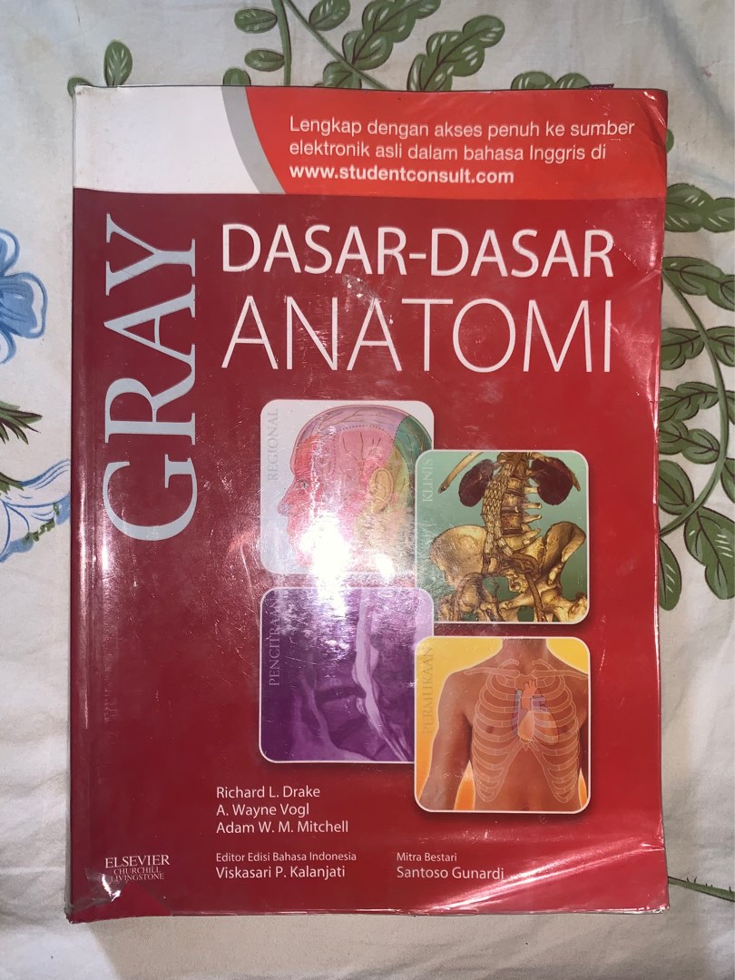 Buku Atlas Kedokteran Gray's Basic Anatomy. Bhs. Indonesia - Gray Dasar-Dasar Anatomi by Drake ...