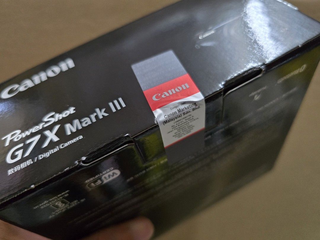 CANON G7X III (SILVER), Photography, Cameras on Carousell