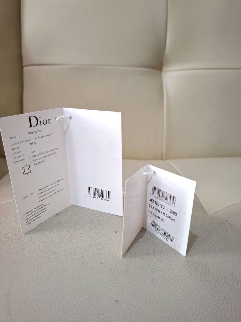 Card dior original / artikel dior asli / tag dior, Serba Serbi, Others ...