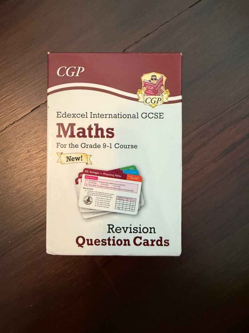CGP Edexcel international GCSE Maths Grade 9-1 Revision question cards ...
