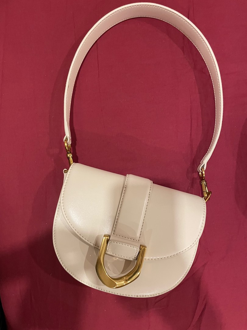 Charles & Keith Cross body bag cream s, Women's Fashion, Bags & Wallets, Cross-body Bags on ...