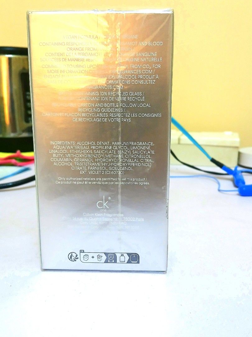 CK One Essence 100ml, Beauty & Personal Care, Fragrance & Deodorants on ...