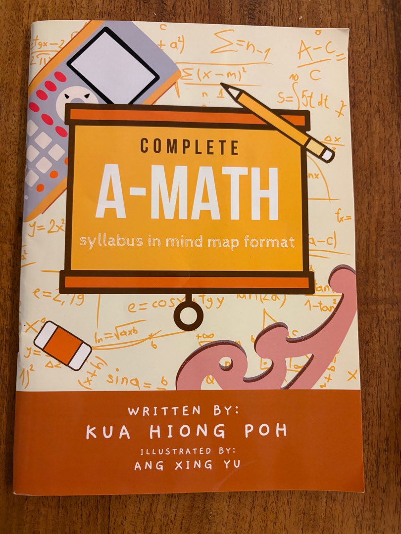Complete A Math mind map, Hobbies & Toys, Books & Magazines, Assessment ...
