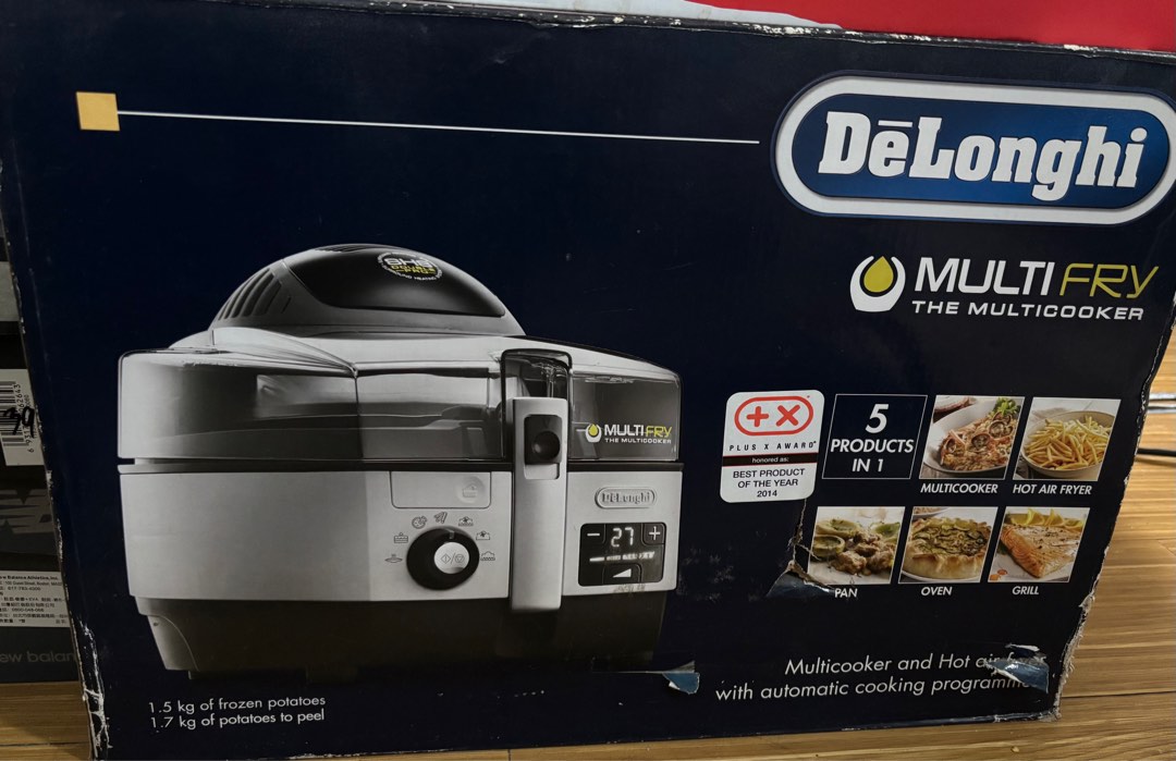 DeLonghi Multicooker / Fryer, TV & Home Appliances, Kitchen Appliances ...
