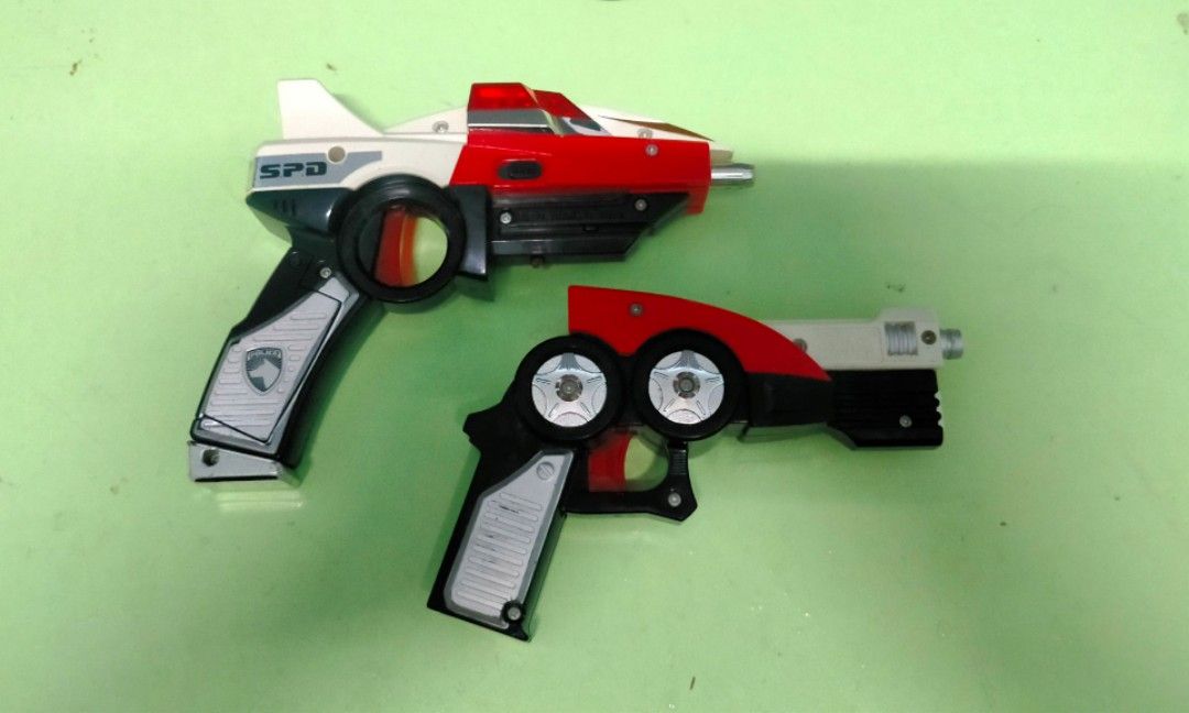 DELTA BLASTER POWER RANGERS SPD, Hobbies & Toys, Toys & Games on Carousell