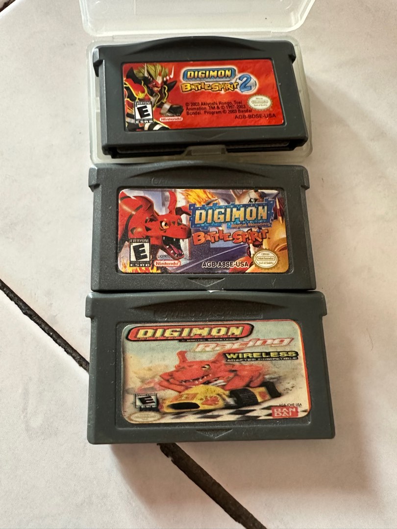 Digimon gameboy advance cartridge, Video Gaming, Video Games, Nintendo ...