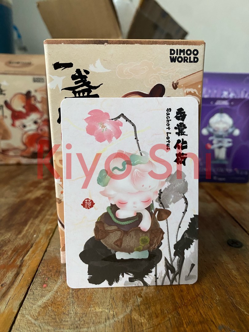 Dimoo Stories In The Cup SACHET LOTUS, Hobbies & Toys, Toys & Games on ...
