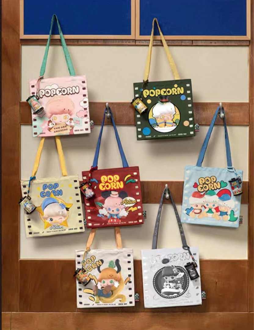 DIMOO WORLD X DISNEY Series Tote Bag series (Able to keep into small ...