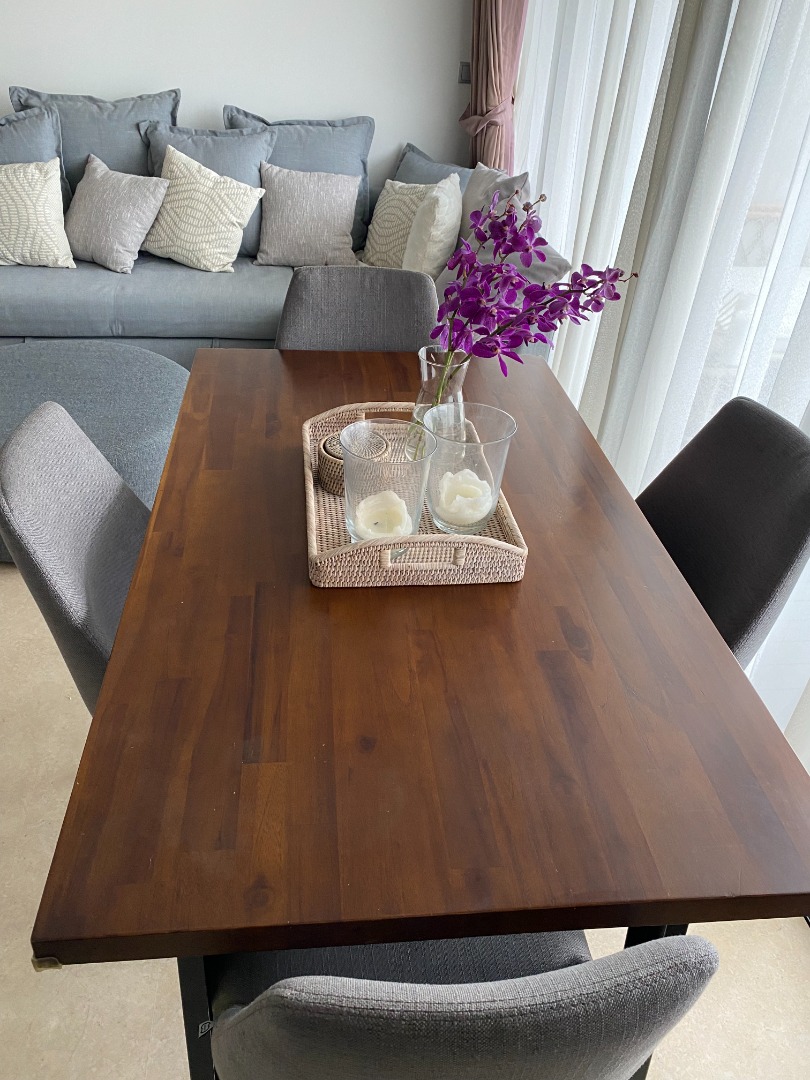 Dining table and chairs - Cellini, Furniture & Home Living, Furniture, Tables & Sets on Carousell