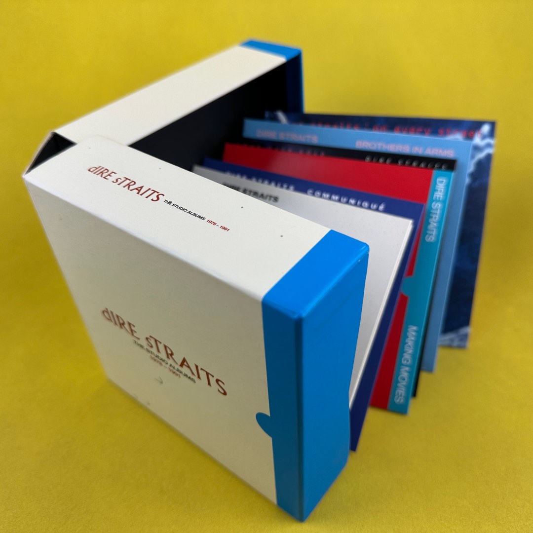 Dire Straits The Studio Albums 1978 - 1991 2020 6 CD Box Set BG, Hobbies & Toys, Music & Media ...