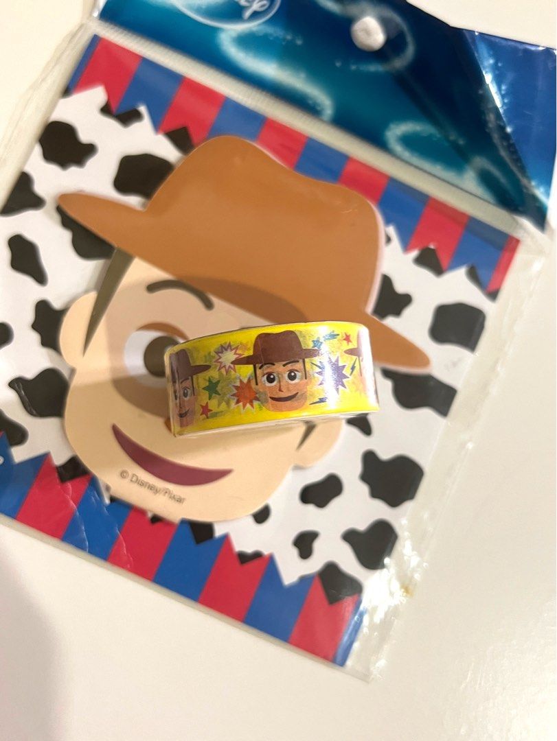 Disney Pixar Toy Story Woody Sticky Note + Washi Tape Combo, Hobbies ...