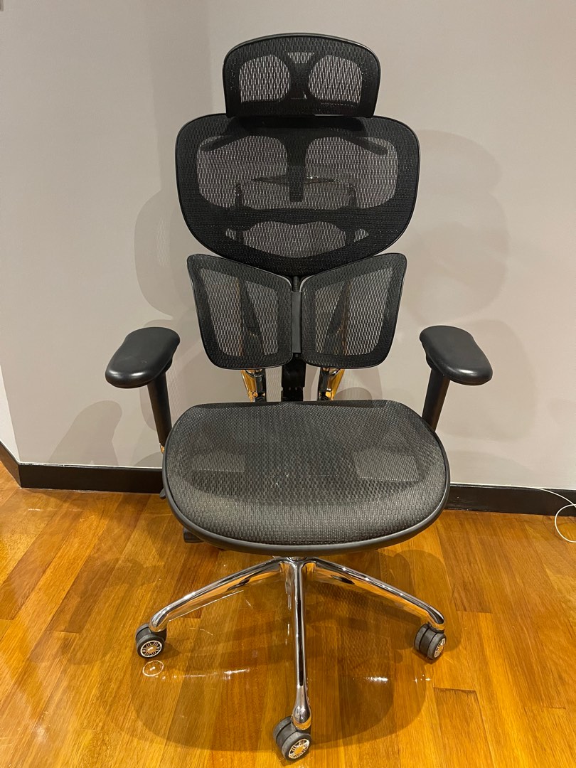 Ergonomic Office Chair EVIS Ergonovis Series, Furniture & Home Living ...