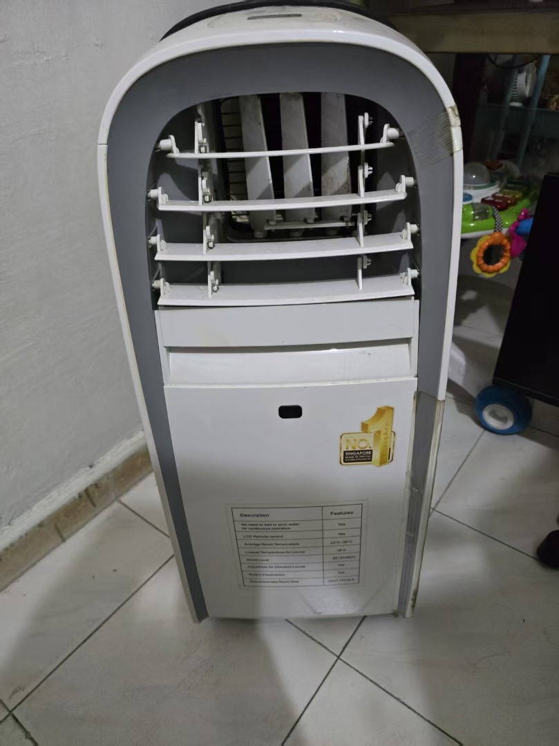 EuropAce portable aircon 12K BTU/h - EPAC 12T3, TV & Home Appliances ...