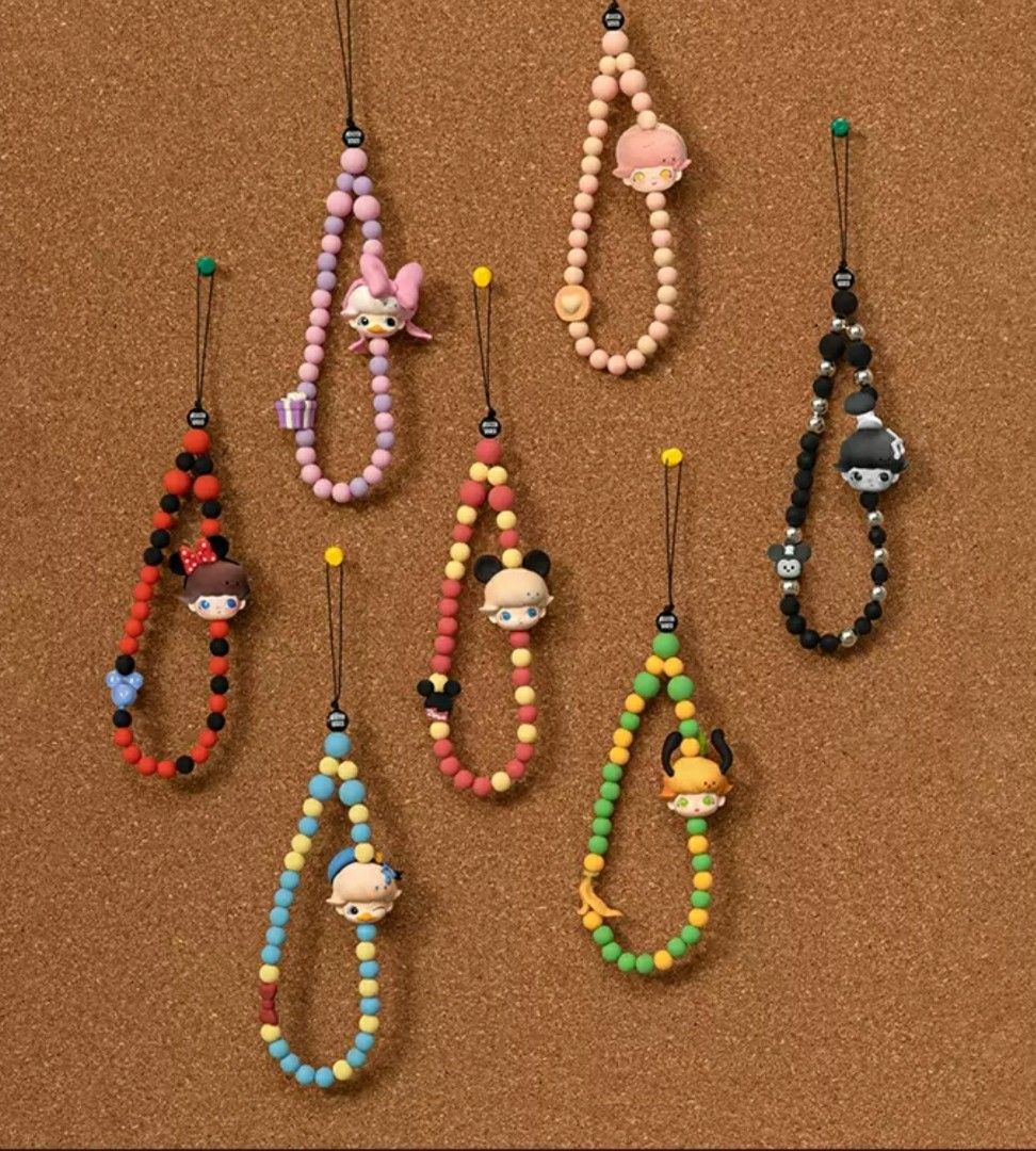 [EXCLUSIVE! POPMART] POPMART DIMOO WORLD X DISNEY MOBILE PHONE LANYARD ...