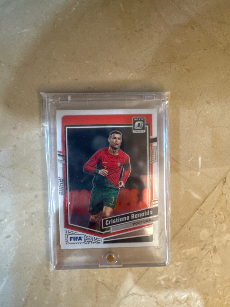FIFA Graded Cristiano Ronaldo Card Panani in a case, Hobbies & Toys ...