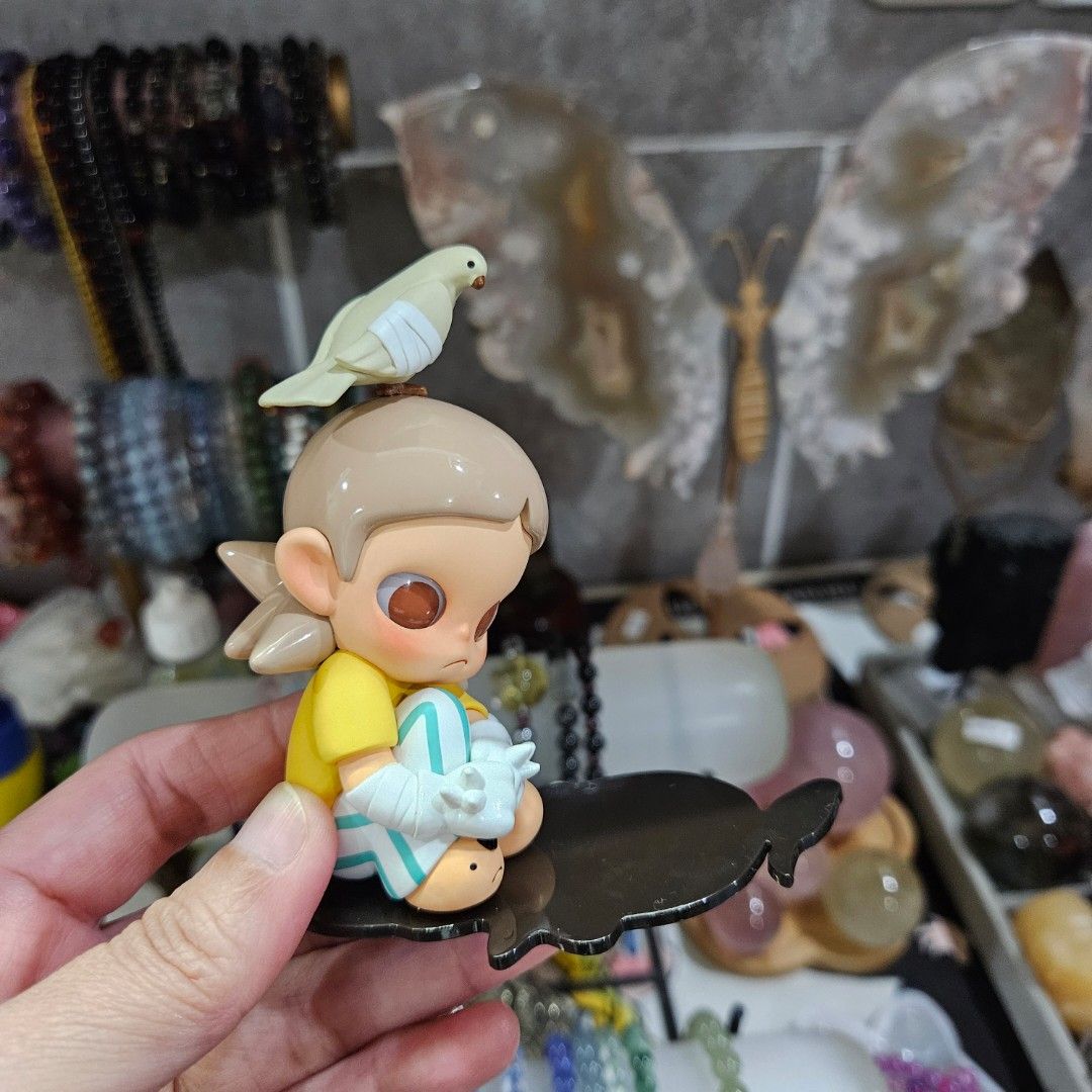 FIGURE POPMART ZAIGA LET IT BE SERIES KEEPING COMPANY, Toys ...