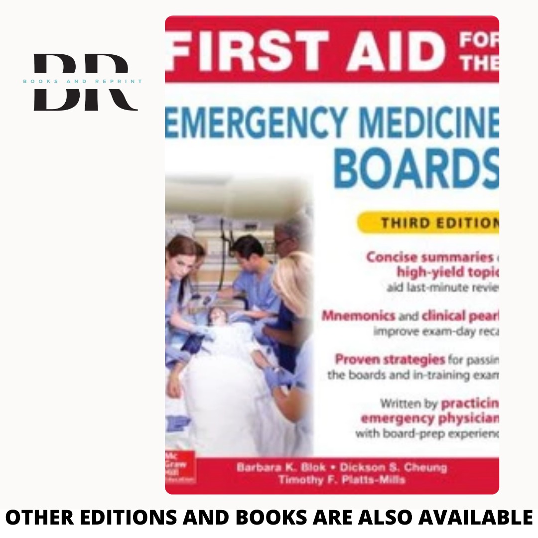 First Aid for the Emergency Medicine Boards | 3rd Edition, Hobbies ...