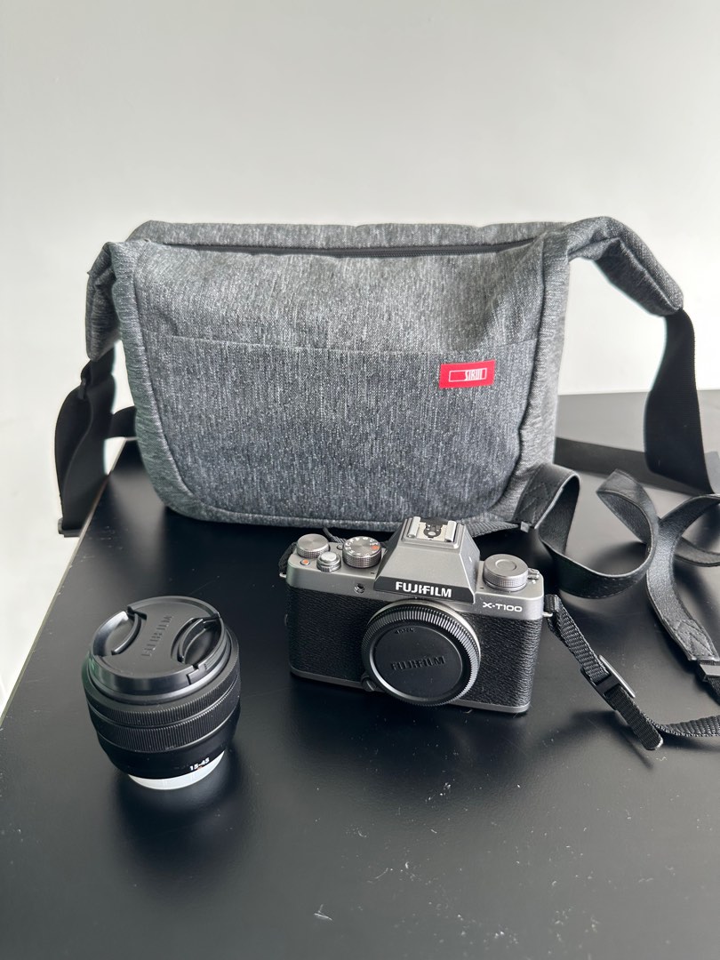 Fujifilm X-T100 Mirrorless Camera Kit - Great Condition!, Photography ...