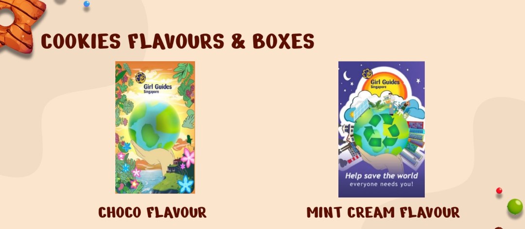 Girl Guides Cookie Project, Food & Drinks, Homemade Bakes on Carousell