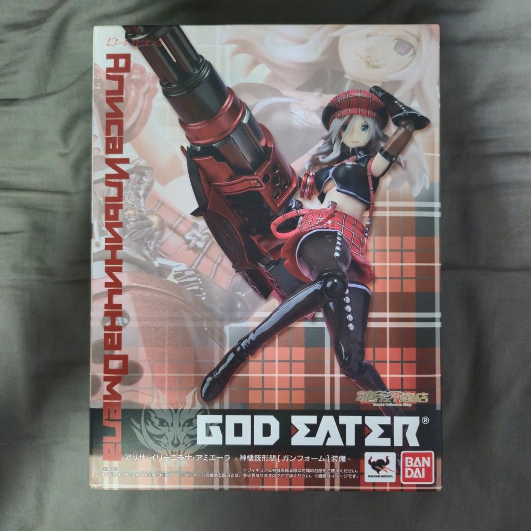 God Eater Alisa Ilinichina Amiella Gun Form D-Arts, Hobbies & Toys ...