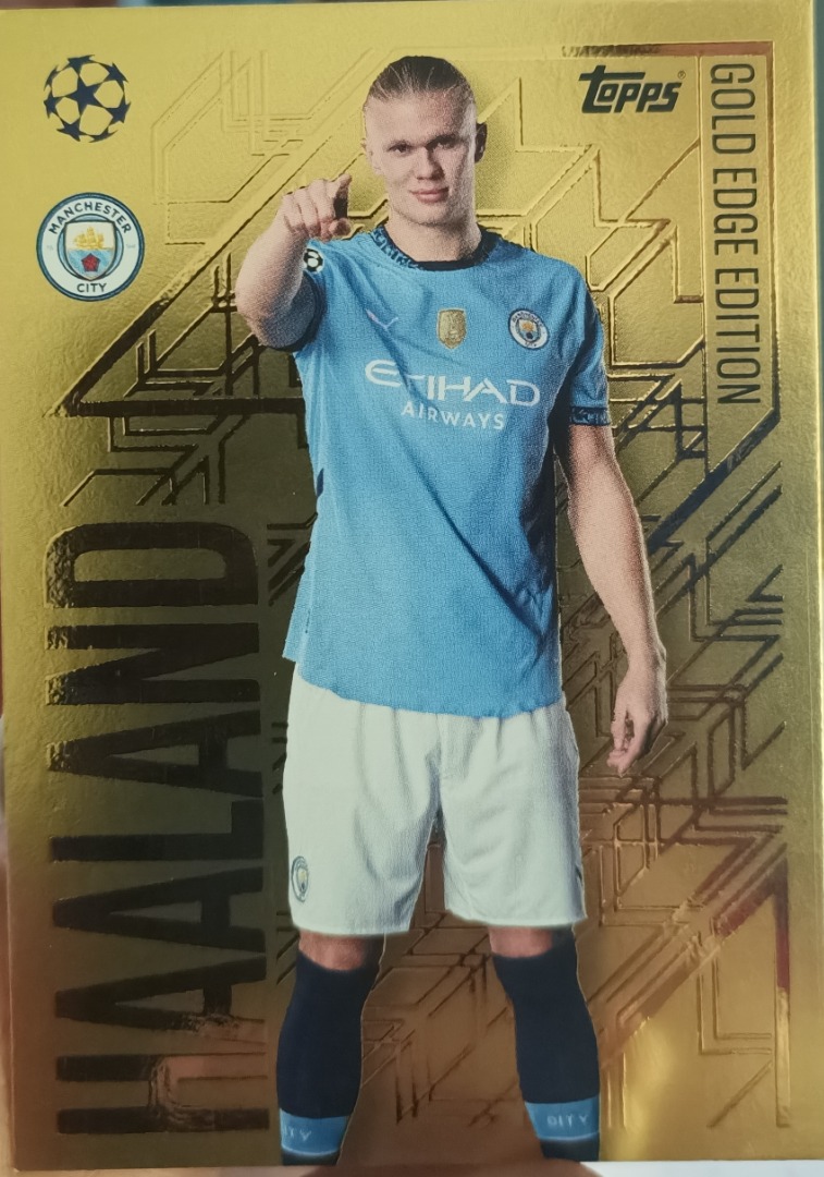 Gold edge edition erling haaland, Video Gaming, Gaming Accessories ...