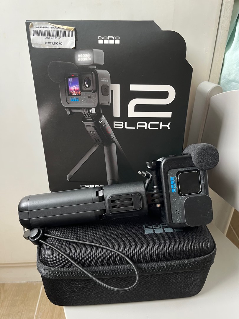 GoPro Hero 12 complete with box and accesories, Photography, Cameras on ...