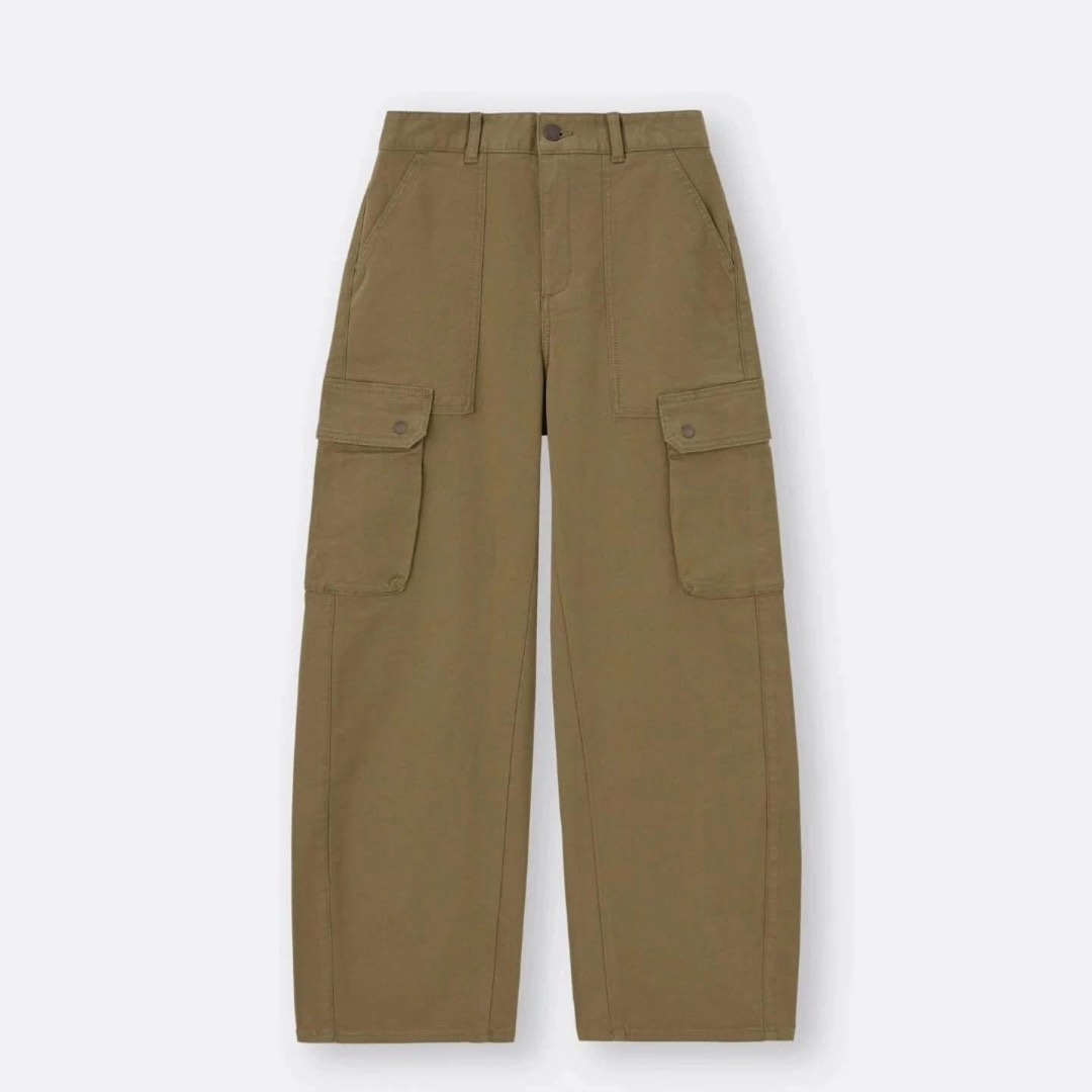 GU Barrel Pants, Women's Fashion, Bottoms, Jeans on Carousell