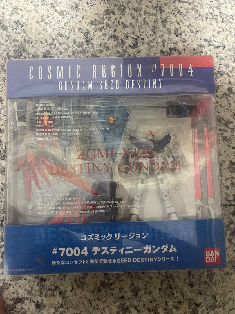 Gundam Cosmic Region #7004 ZGMF-X42S, Hobbies & Toys, Toys & Games on ...