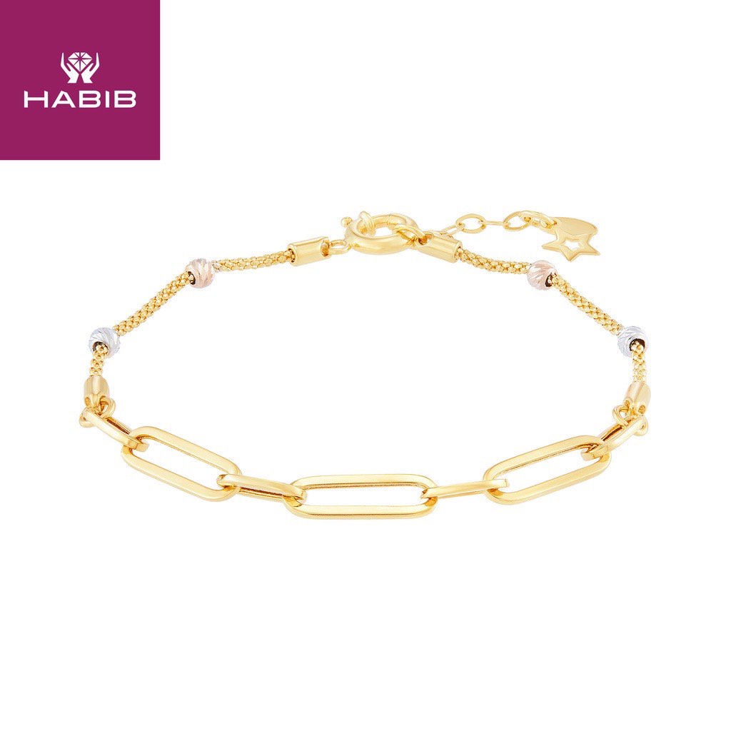 Habib Gold bracelet, Women's Fashion, Jewelry & Organisers, Bracelets ...
