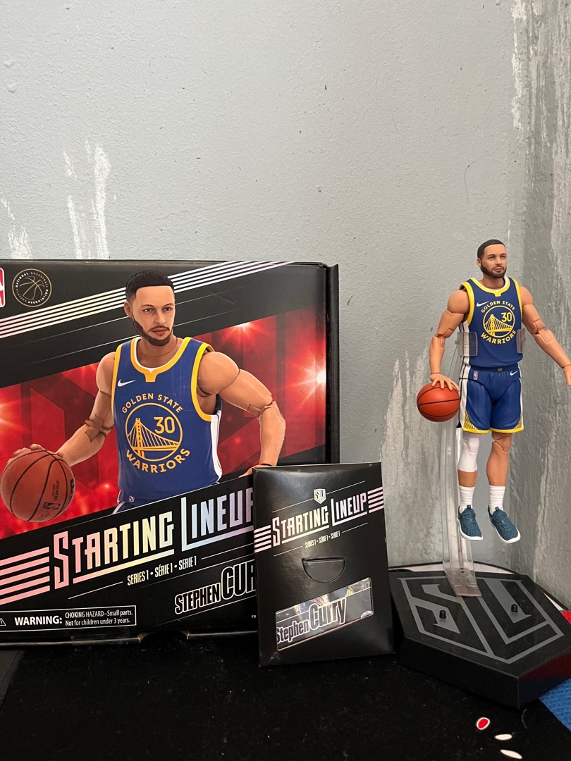 Hasbro Starting Lineup Nba Series 1 Stephen Curry Figure (6"), Hobbies ...