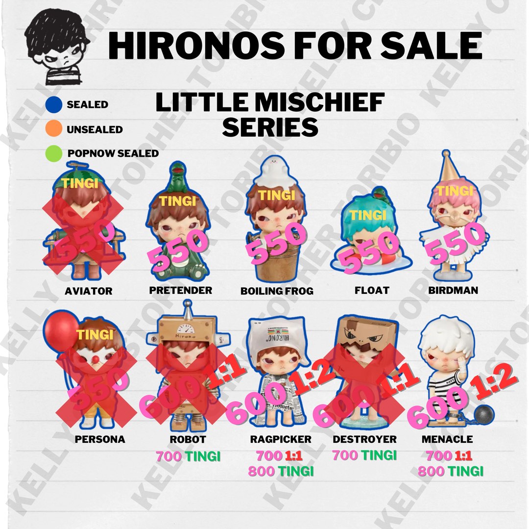 Hirono Little Mischief | Le Petit Prince | Shelter Series, Hobbies ...