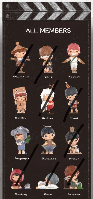 Hirono Mime: Devilry/ Patience/ Seeker/ Unspoken, Hobbies & Toys, Toys ...