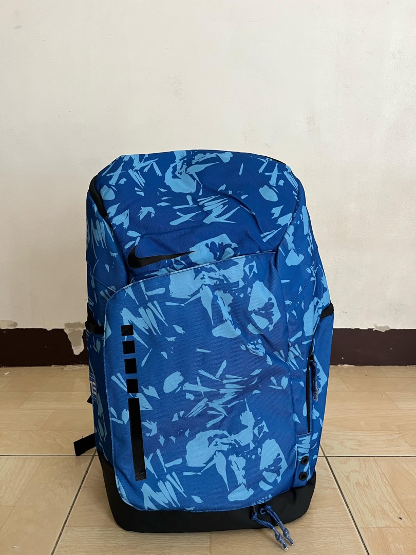 Hoops Elite Basketball Backpack Blue Camo, Men's Fashion, Bags ...