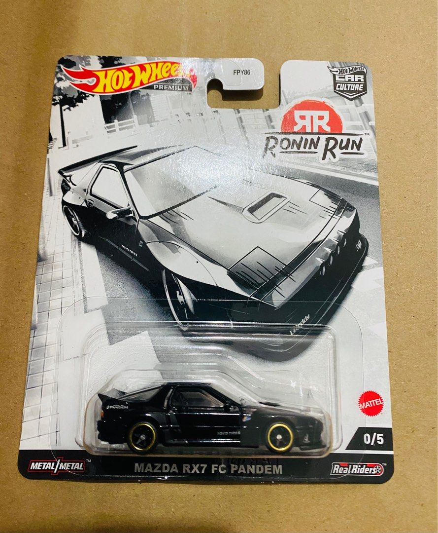 Hot Wheels Car Culture Chase Mazda RX7 RX-7 FC Pandem Ronin Run ...