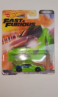 Hotwheels Fast and Furious '95 Mitsubishi Eclipse, Hobbies & Toys ...
