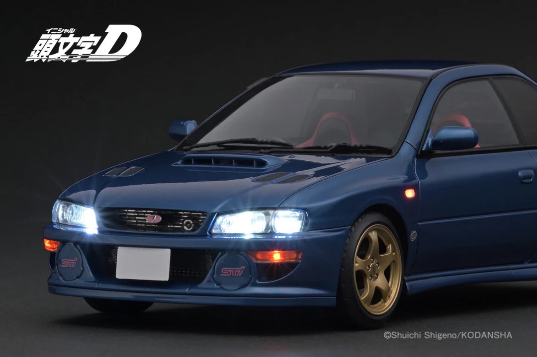 IGNITION 1:18 INITIAL D SUBARU Impreza WRX type R Sti Version V (GC8 ...